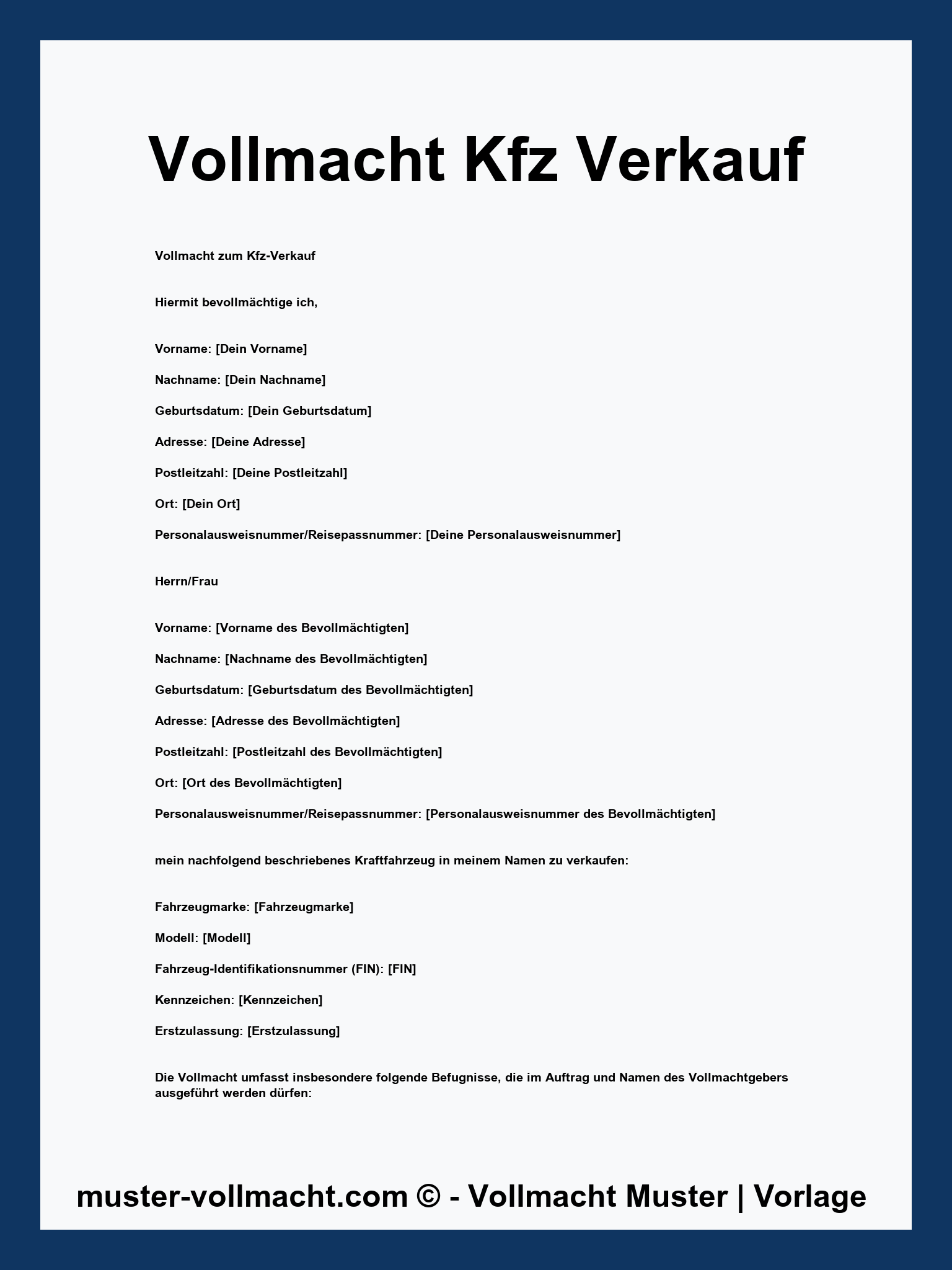 Luxus Autoverkauf Mit Vollmacht Bilder